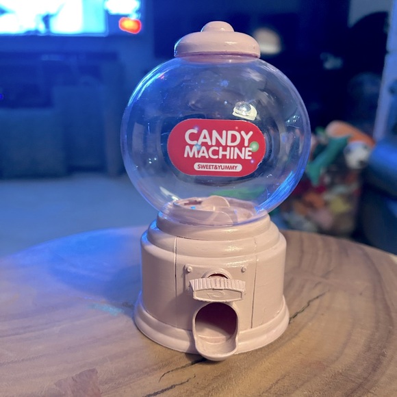 Other | Mini Pink Bottom Load Gumball Machine | Poshmark